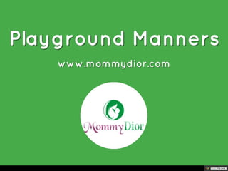 Playground Manners | PPT