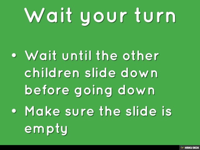 Playground Manners | PDF