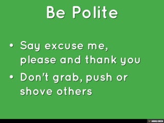 Playground Manners | PDF