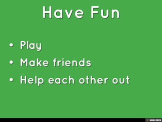 Playground Manners | PDF