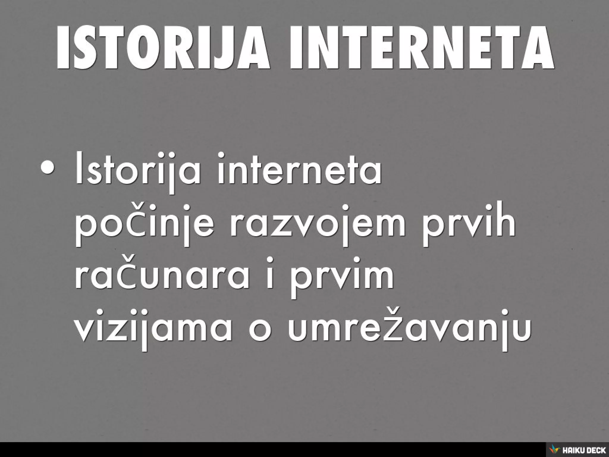 ISTORIJA INTERNETA | PDF