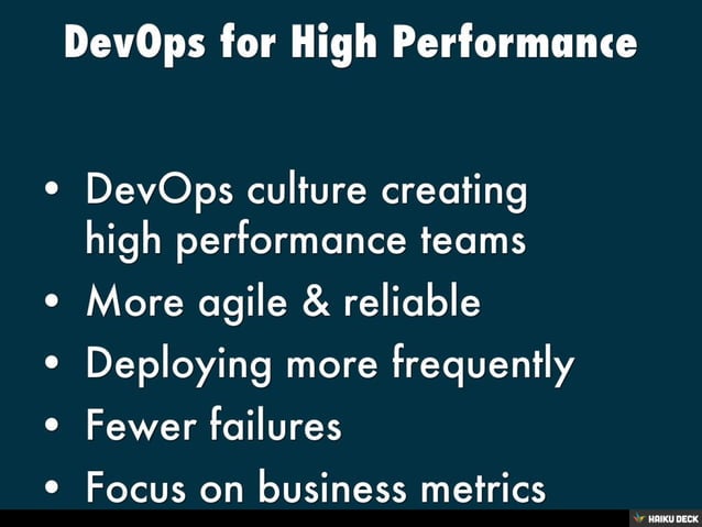 Future of DevOps | PPT