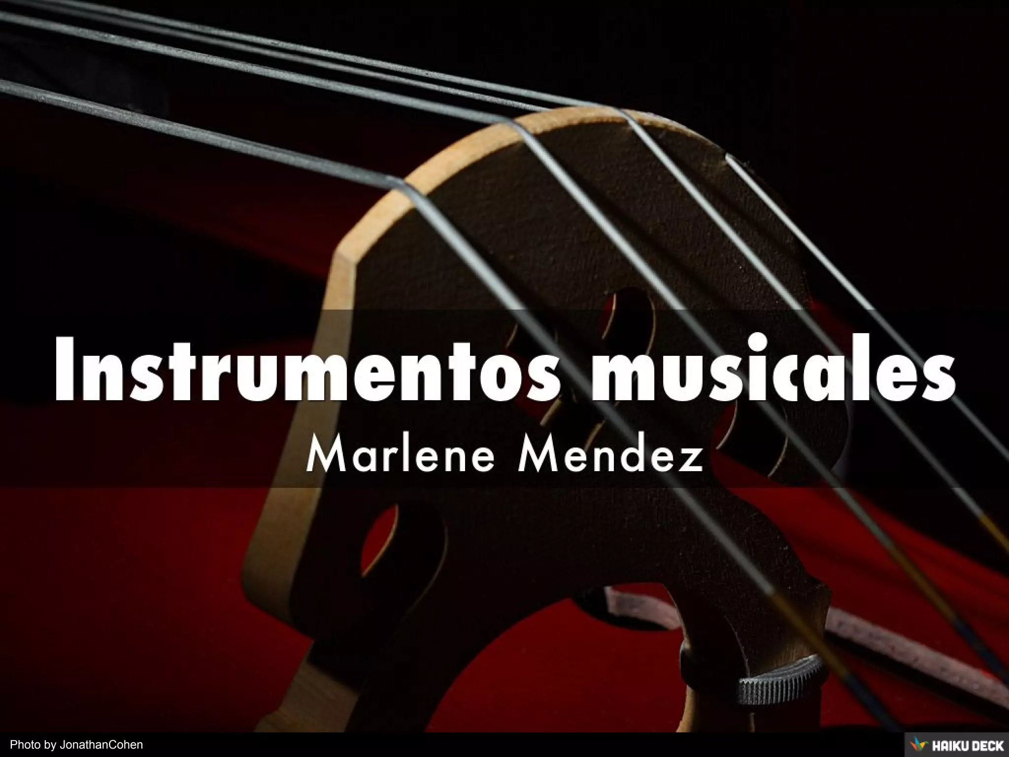 Instrumentos musicales | PPT
