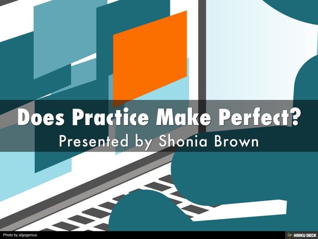 Does Practice Make Perfect? | PDF