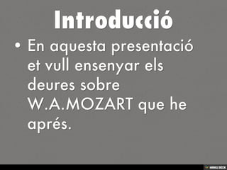W.A.MOZART | PPT