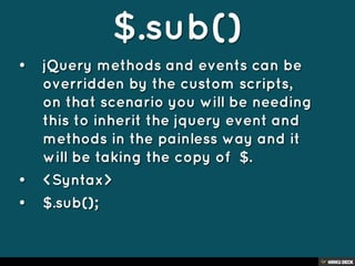 Utilities of jQuery | PPT