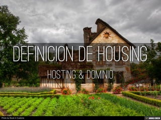 Definicion de Housing | PDF