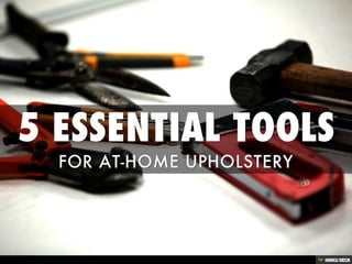 5 ESSENTIAL TOOLS | PPT