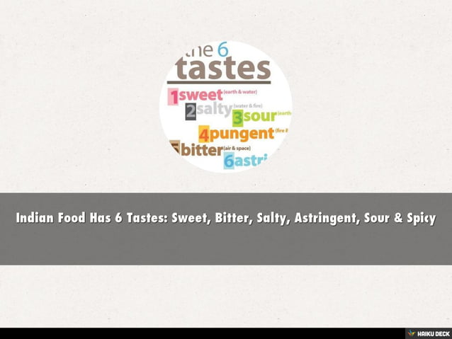 FUN INDIAN FOOD FACTS | PPT