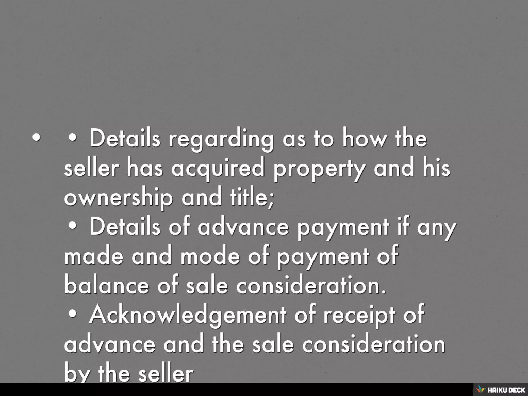 RECITALS IN THE SALE DEED | PDF | Poetry | Books and Literature