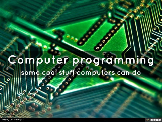 Computer Programming at emaze Presentation
