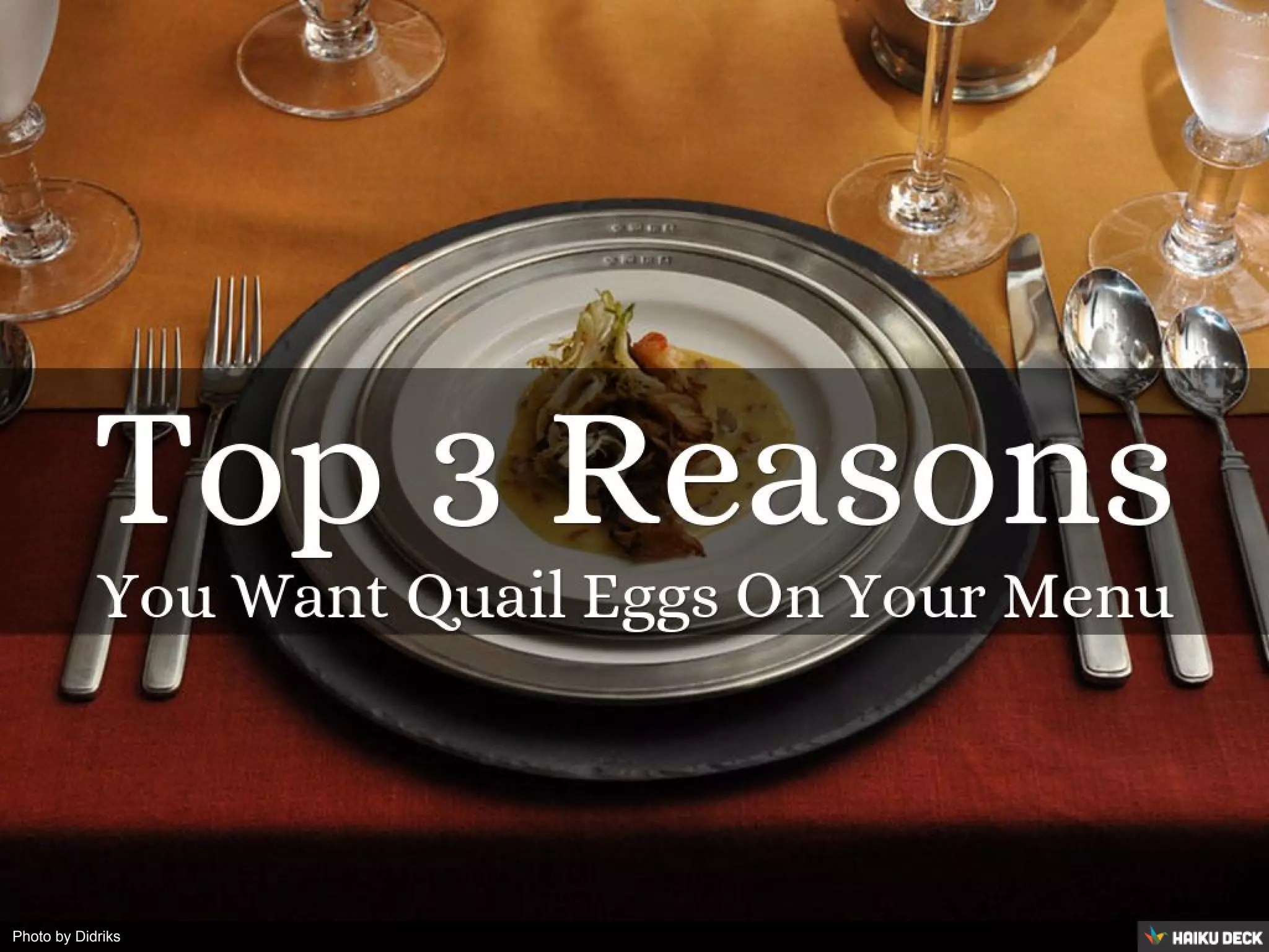 Top 3 Reasons | PPT