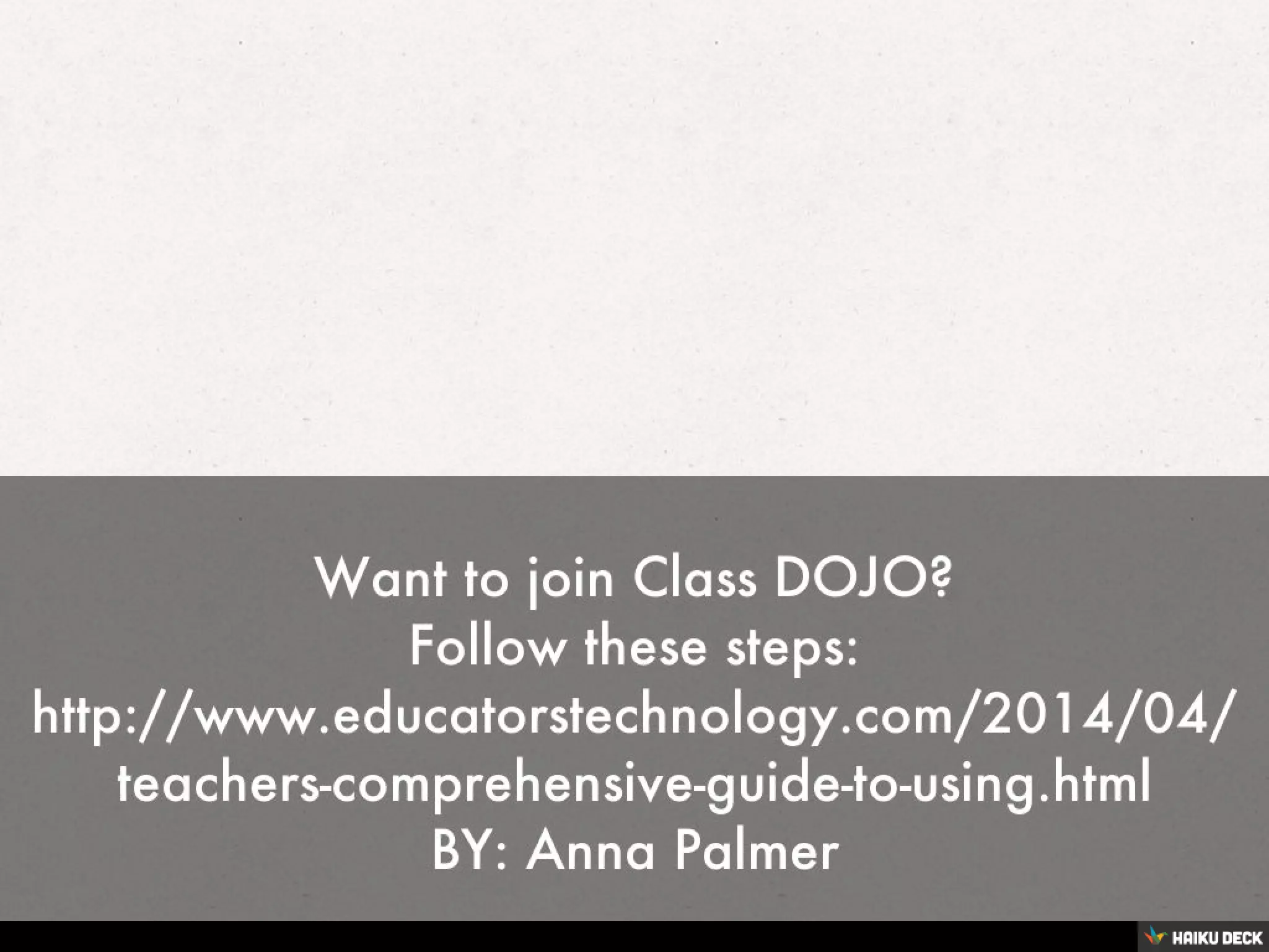 Using Class DOJO | PDF