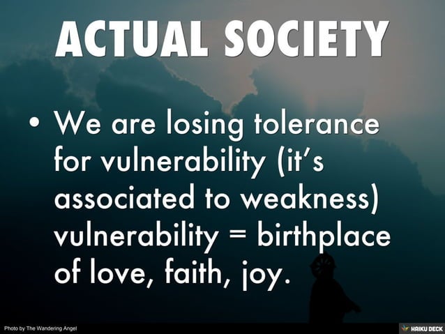 PRICE OF INVULNERABILITY | PPT