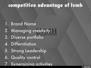 M & A: LVMH and Bulgari | PPT