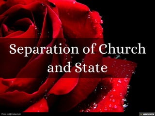 Separation of Church and State | PDF