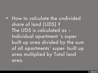 UDS- Undivided Share of Land | PPT