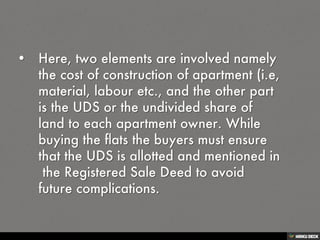 UDS- Undivided Share of Land | PPT
