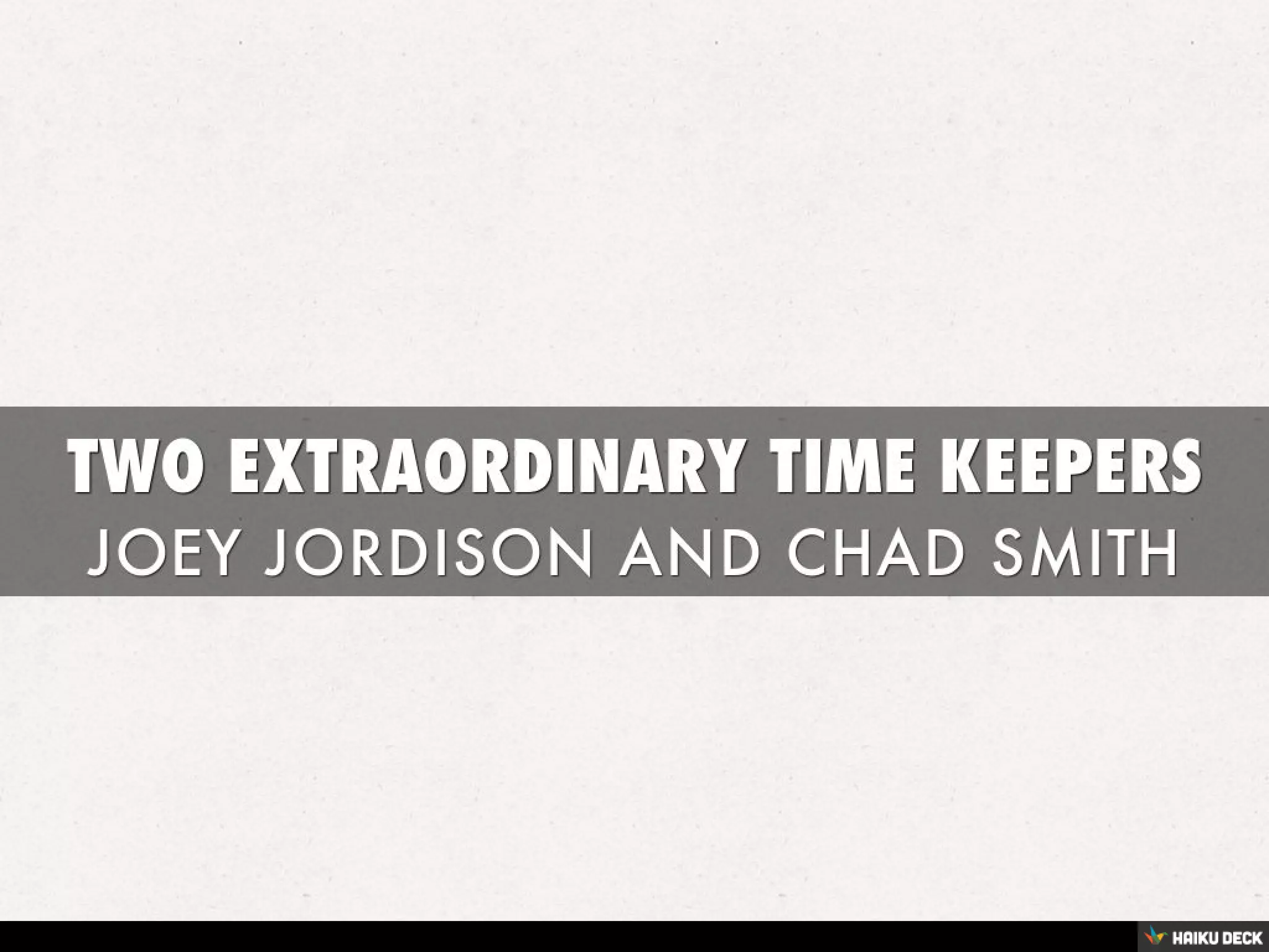 TWO EXTRAORDINARY TIME KEEPERS | PDF