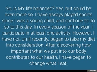 Is My life Balanced? | PDF | Photography | Arts and Crafts