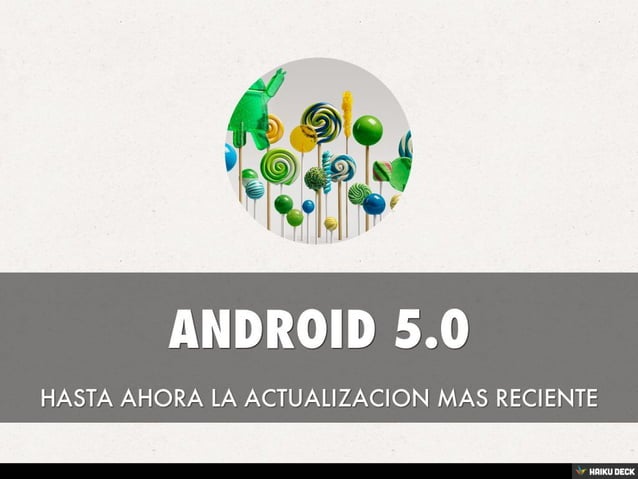 SISTEMA OPERATIVO ANDROID | PPT