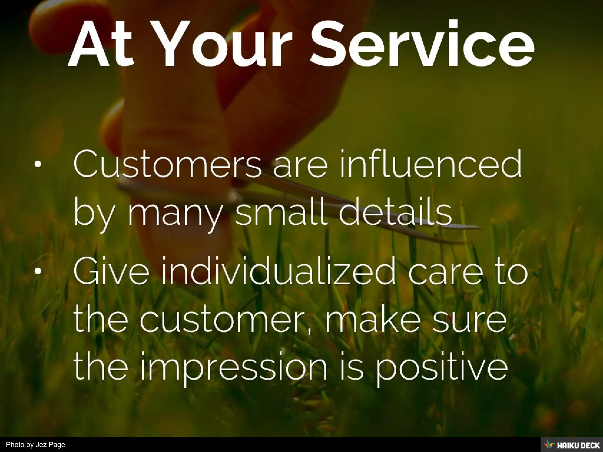 ThinkSmall Basics | PPT