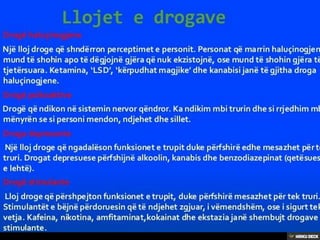 Tema:Substancat narkotike | PDF