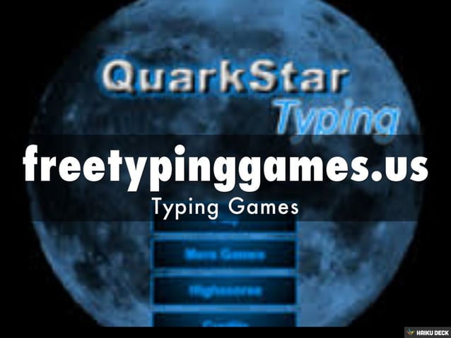 The Typing of the Ghosts | PPT