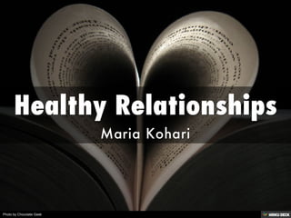 Healthy Relationships | PDF