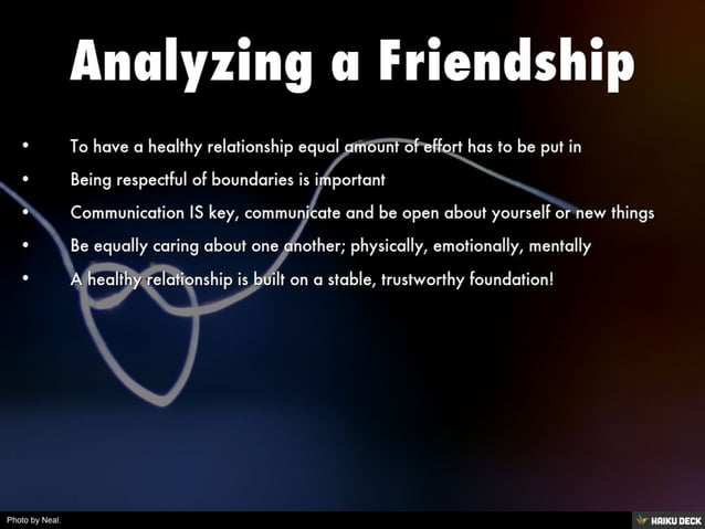 Healthy Relationships | PPT