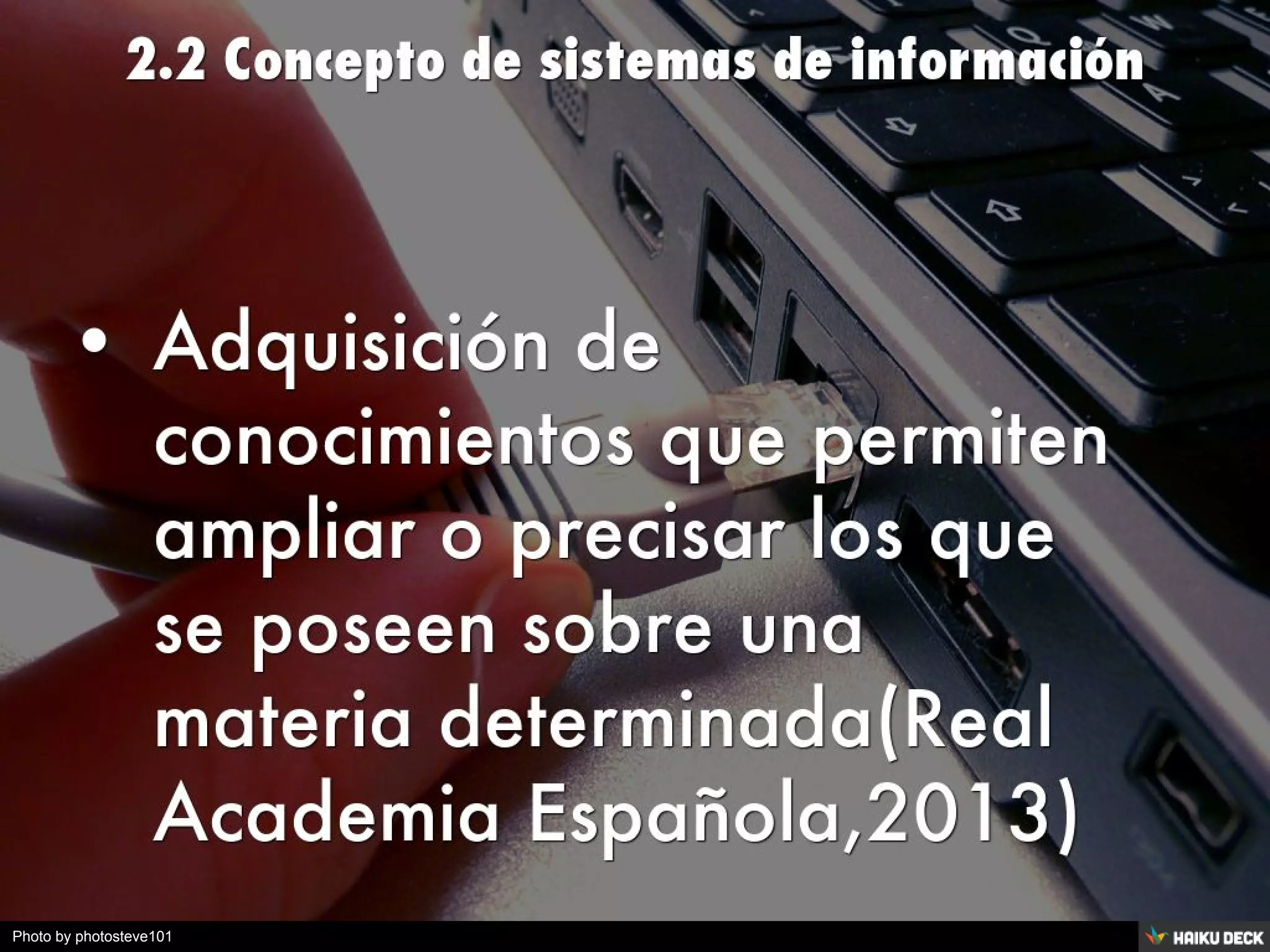 UNIDAD 2 SISTEMAS DE INFORMACION | PDF