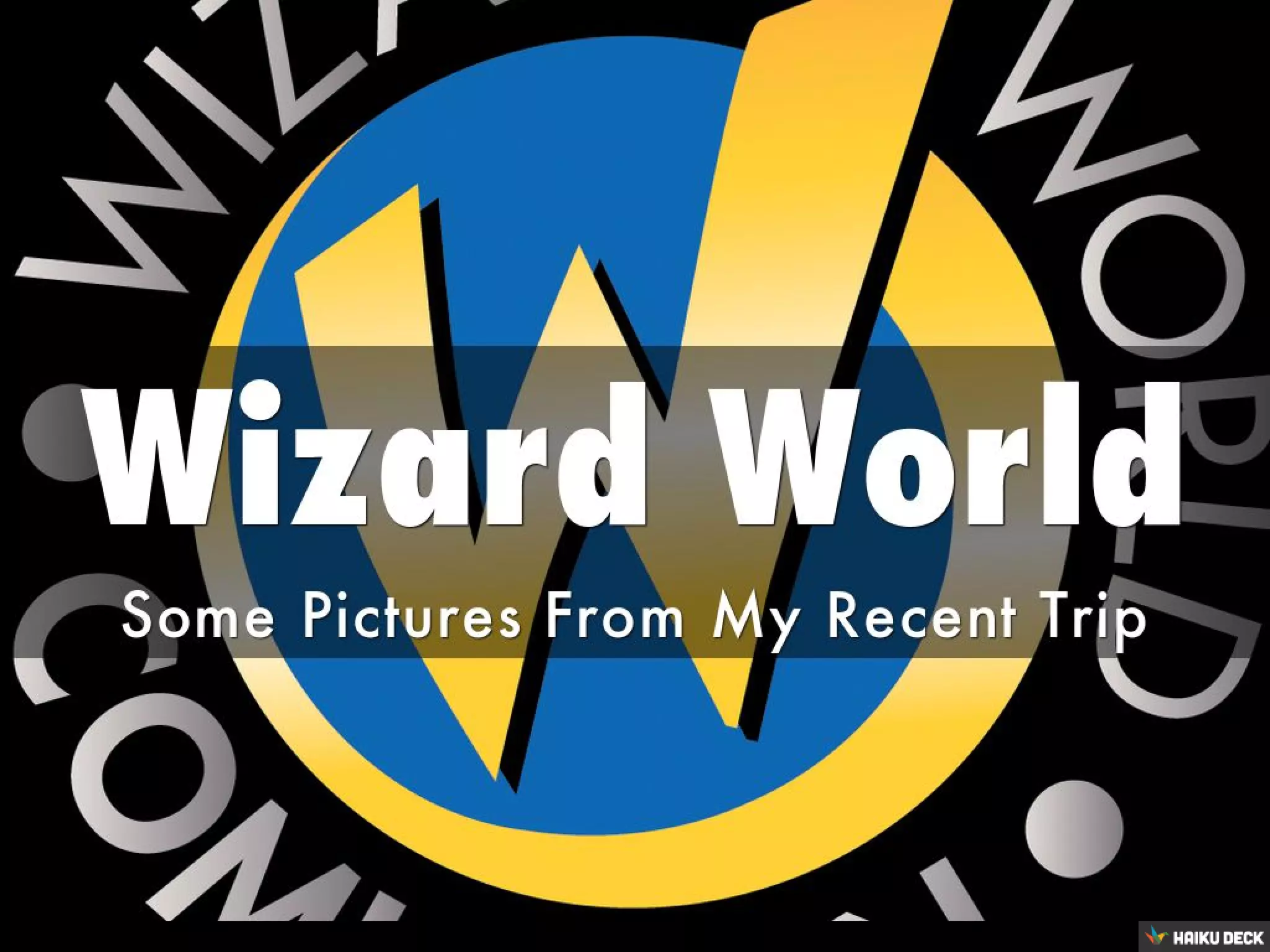Anthony Beyer | Wizard World | PDF