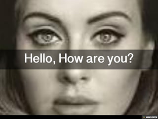 Hello, How are you? | PPT