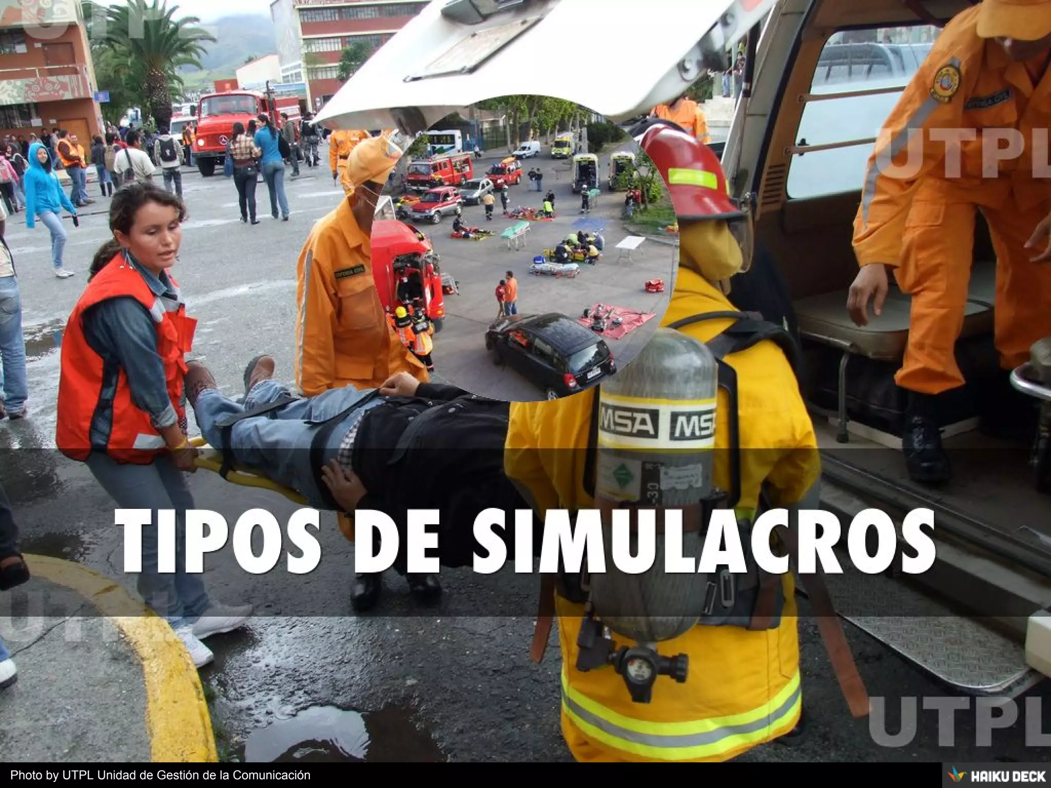 ¿Qué es un simulacro? | PPT
