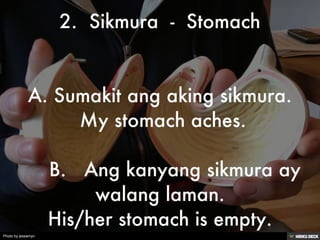 Tagalog Vocabulary Set 4 Alamat ng mga Daliri | PPT