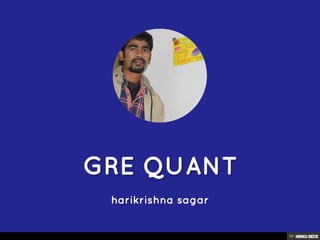 GRE QUANT | PDF