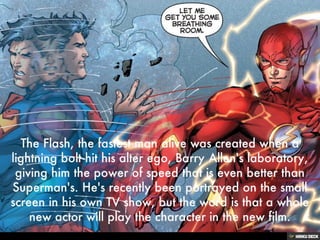 DC's upcoming movie slate. | PDF