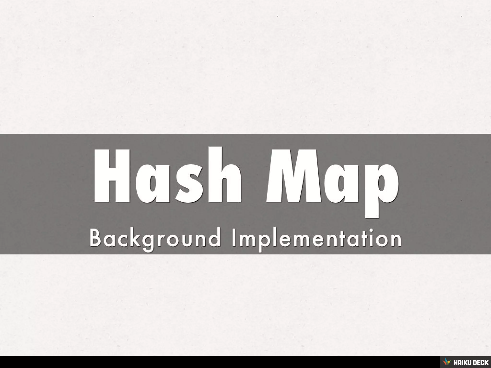 HashMap Insights | PPT