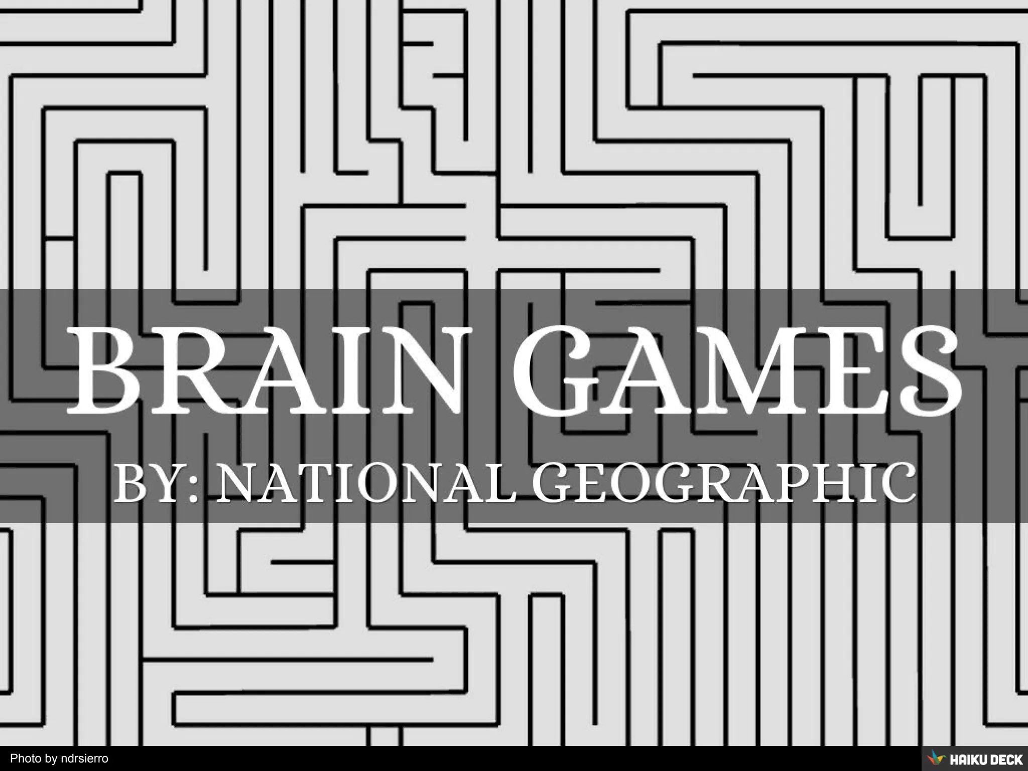Brain Games | PPT
