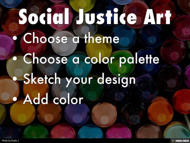 Social Justice in Art | PPT