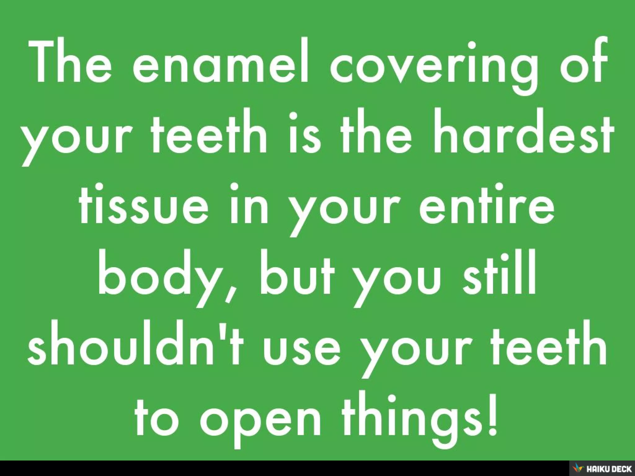 5 Totally Weird Dental Facts | PDF