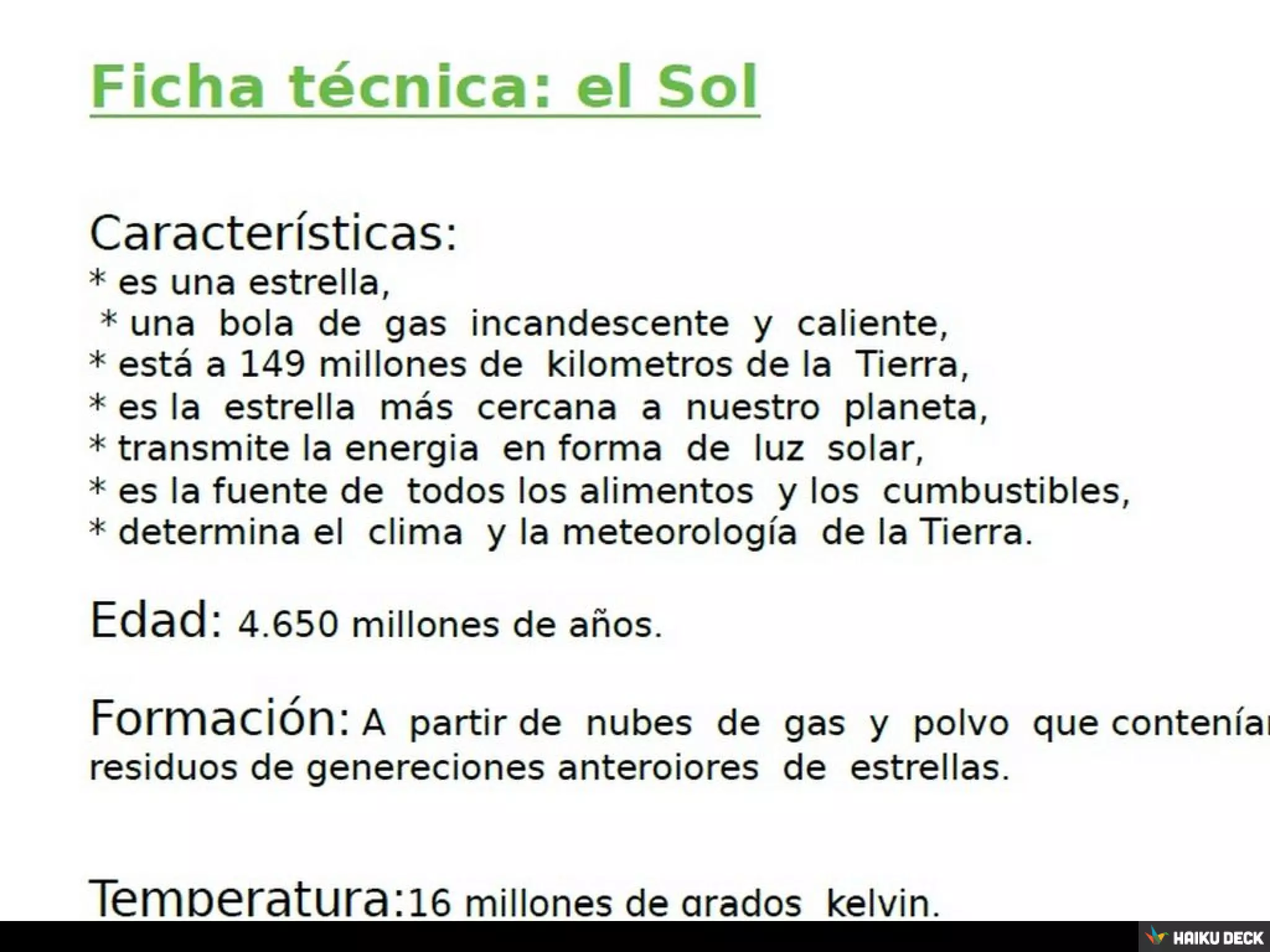 FICHAS TÉCNICAS REFERIDAS AL SOL | PDF
