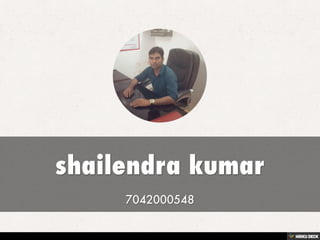 shailendra kumar | PPT