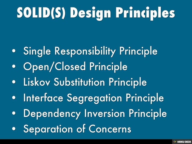 Intro to Object Oriented Design Patterns | PPT