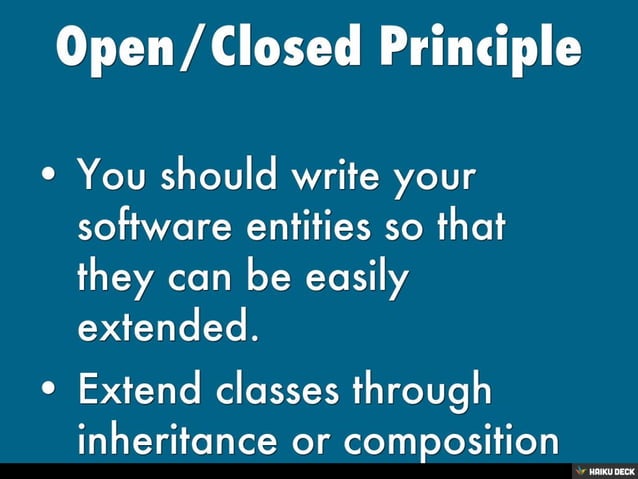 Intro to Object Oriented Design Patterns | PPT Intro to Object Oriented Design Patterns | PPT