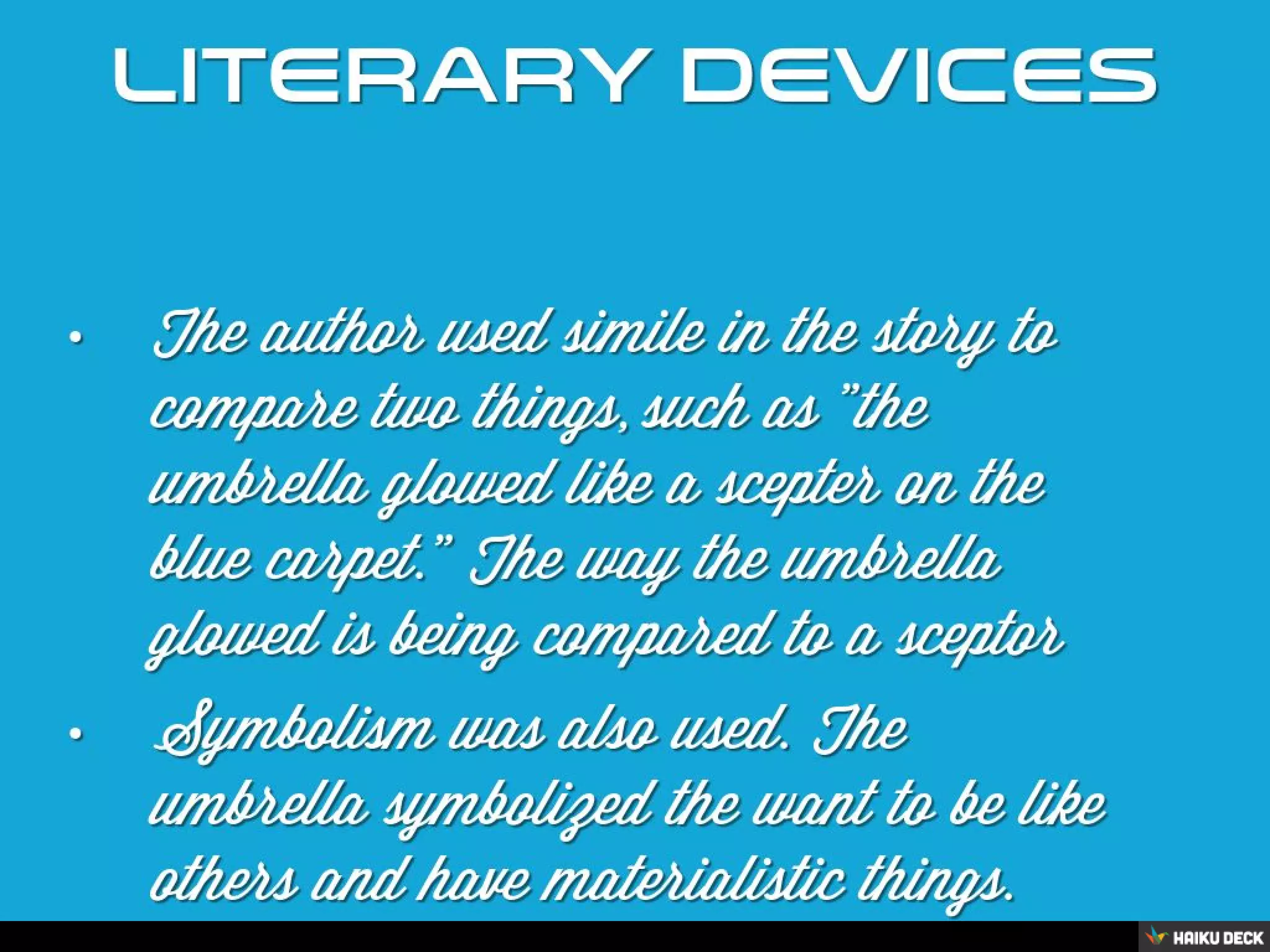 The White Umbrella | PDF