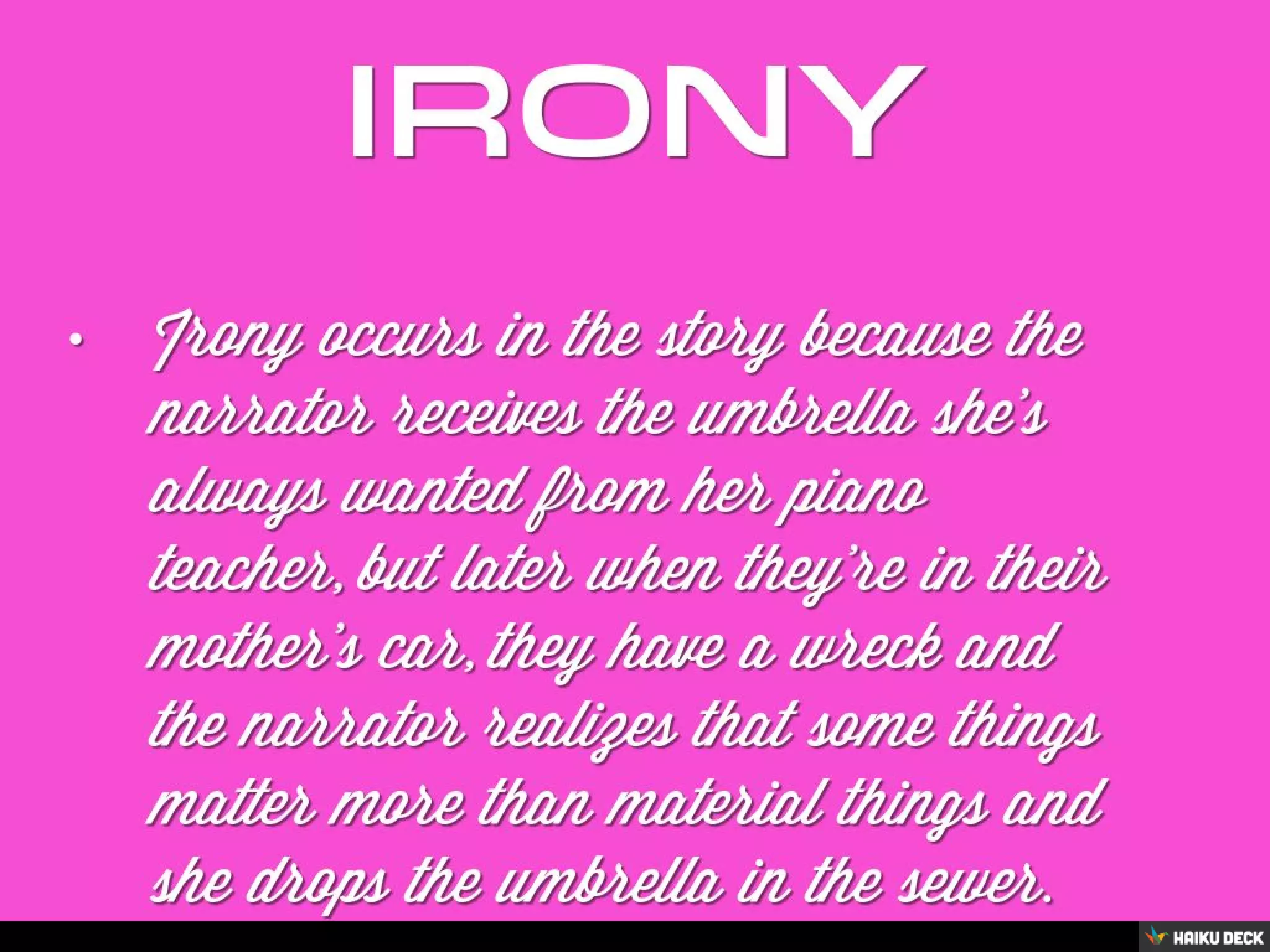 The White Umbrella | PDF