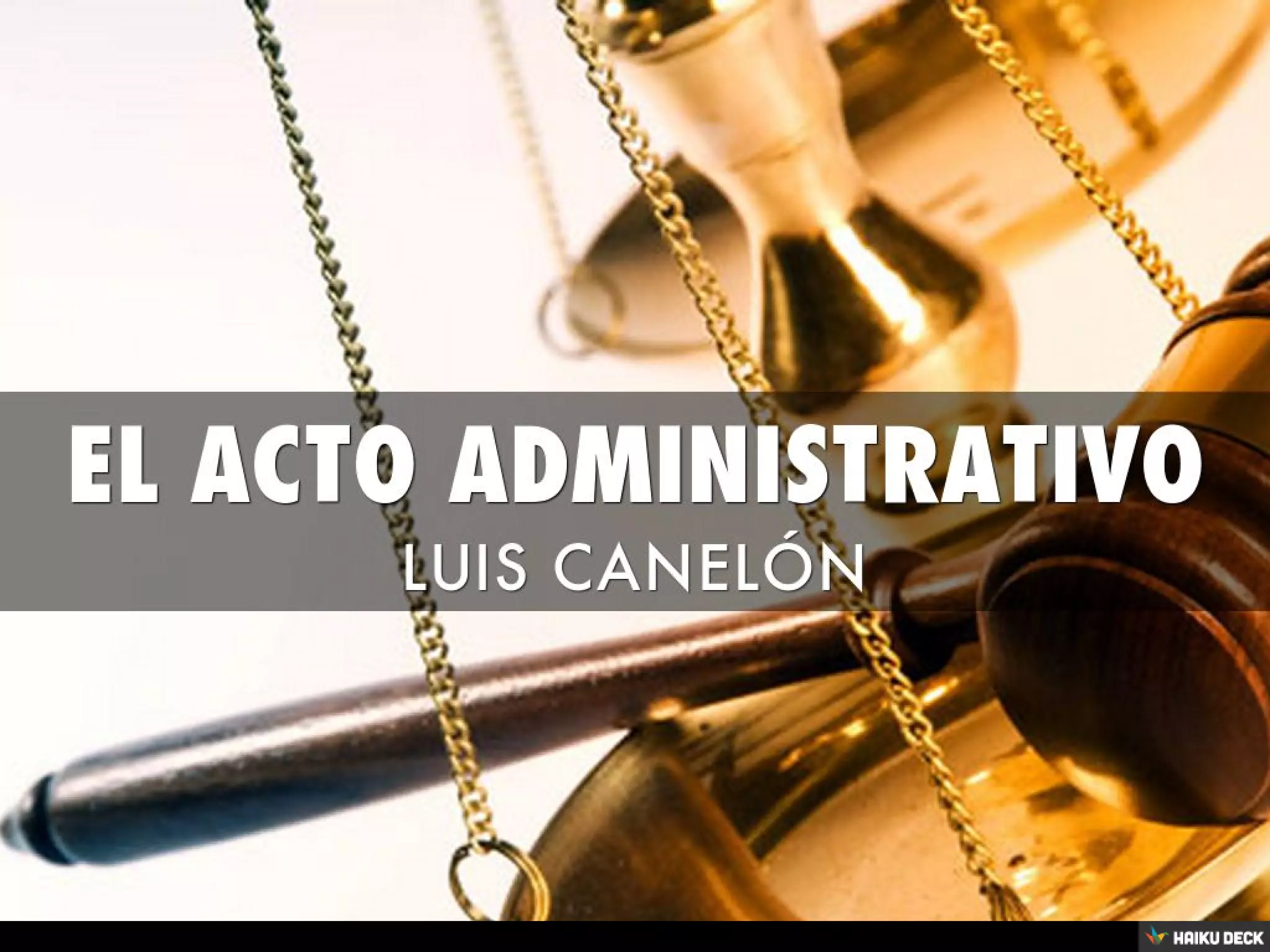 EL ACTO ADMINISTRATIVO | PDF