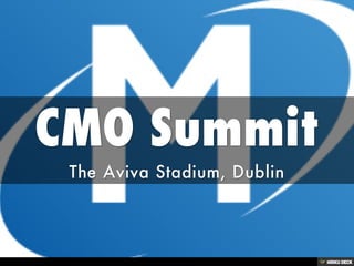 CMO Summit | PDF