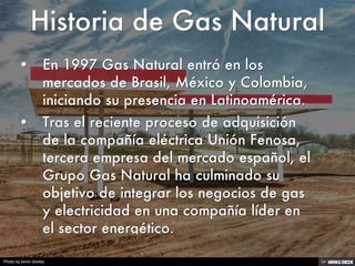 Historia de Gas Natural | PDF